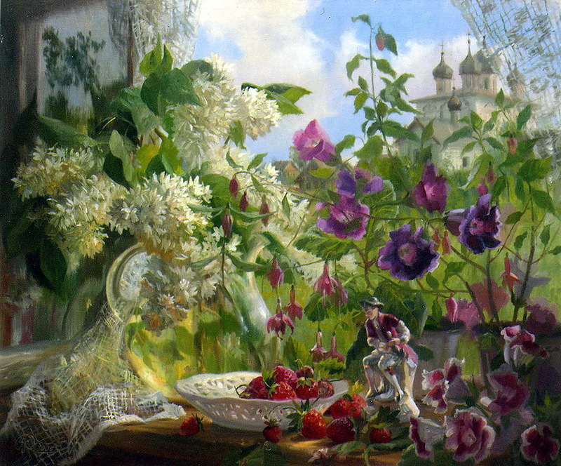 Vladimir Zhdanov, 1959 | Siberian landscape painter | Tutt'Art ...